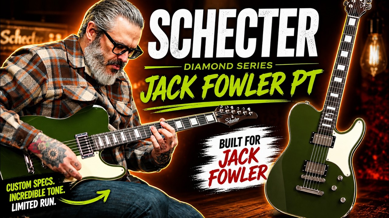 Schecter Jack Fowler PT: A Do-It-All Rock & Country Machine