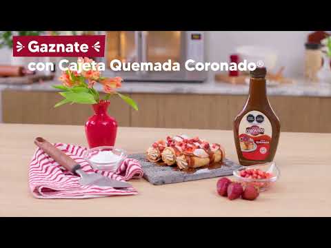 Gaznate con Cajeta Quemada Coronado