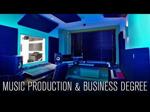Online Degree Level Courses in Music Production & Business
