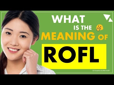 ROFL - what is the meaning of Internet Slang