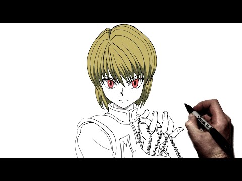 How To Draw Kurapika | Step By Step | Hunter x Hunter