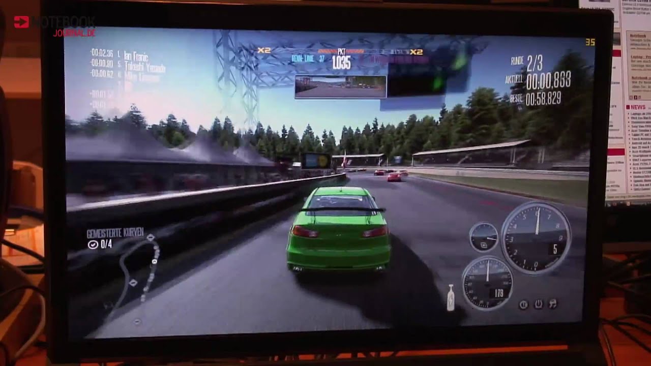Need for Speed Shift in Full HD 1080p max Details on Laptop