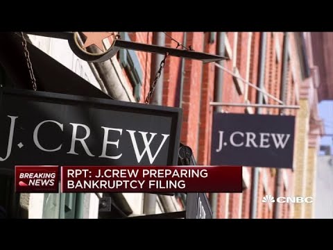 J. Crew is preparing for a bankruptcy filing
