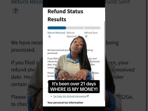 Where’s my refund? What’s the delay on my taxes? It’s been over 21 days, Where is my money? #taxes