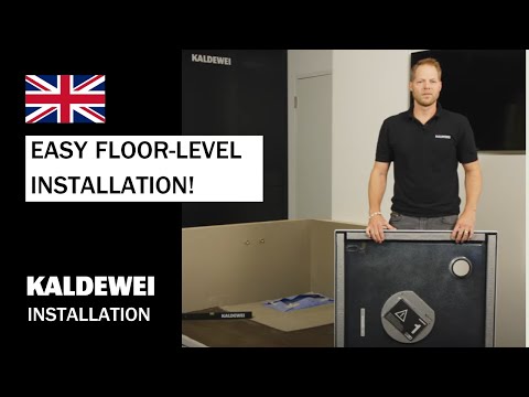 Installation KALDEWEI low profile support