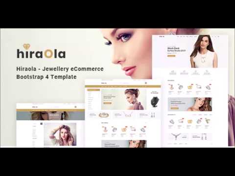 Free eCommerce website template