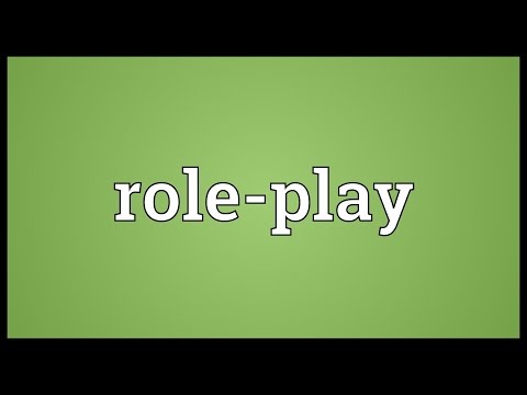 Role-play Meaning