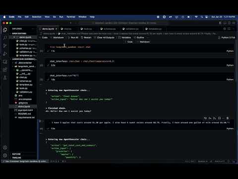 Creating LangChain Agents that Support Multi Input Tools with Persistent Memory