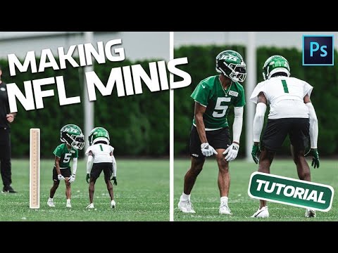 Step-By-Step Tutorial To Transform Football Players Into Minis In Photoshop