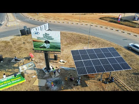 Installation of first-of-its-kind Green Energy LED Out-of-Home (OOH) at Mpanda Katavi, Tanzania