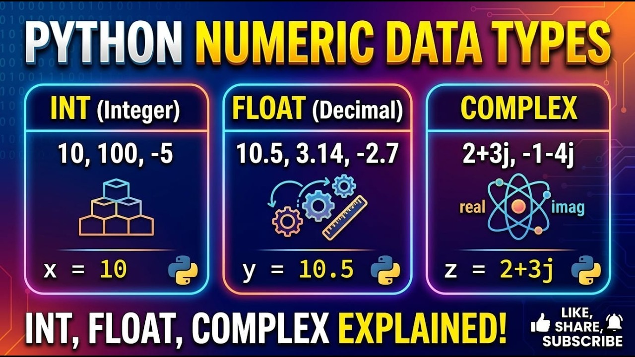 Python for Beginners: Numeric Data Types Explained Clearly
