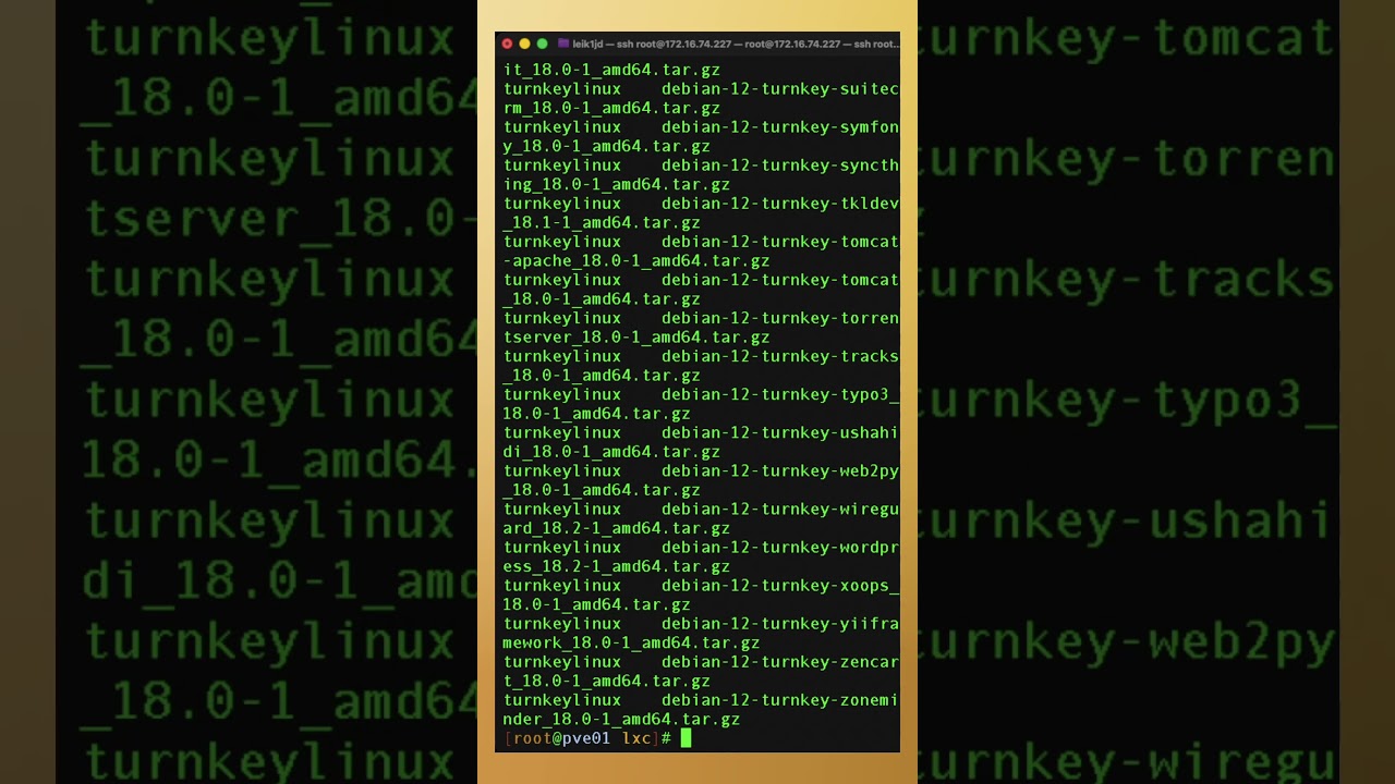 How To Find All Proxmox Container Templates Fast
