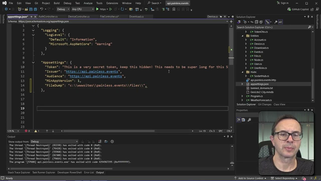 Handling file uploads and downloads in the Asp.net Core API as well as the React front end