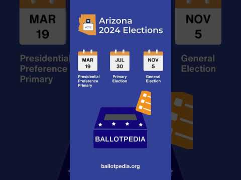Arizona 2024 Election Dates