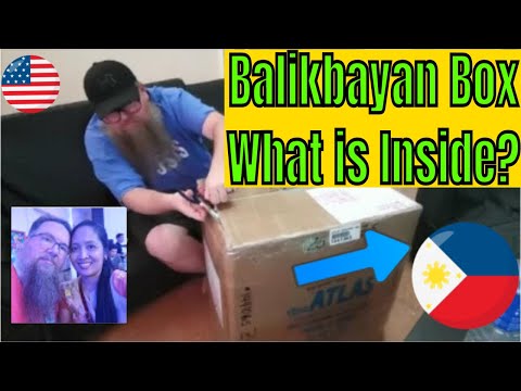 What is in this Balikbayan Box | Indiana USA to Mindanao Philippines | Using Atlas for Shipping
