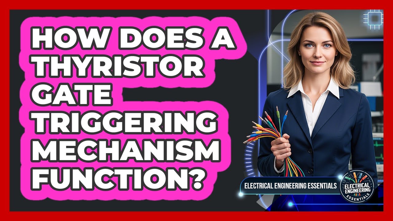 How Does a Thyristor Gate Triggering Mechanism Function?
