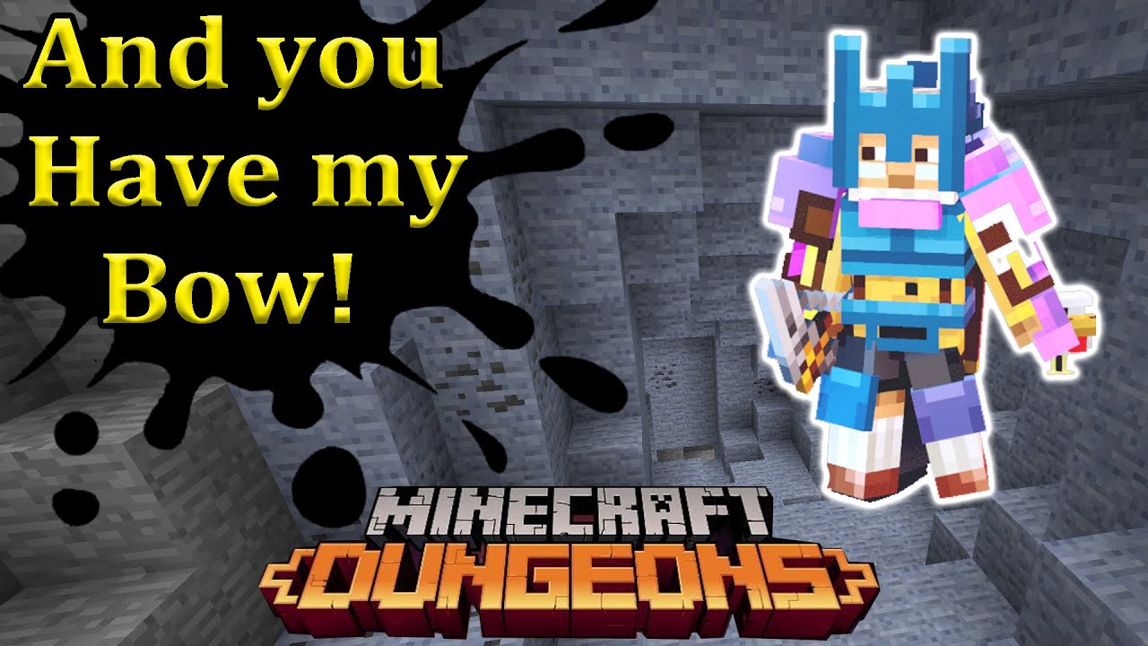 High Damage Bow Build Minecraft Dungeons Sabrewing