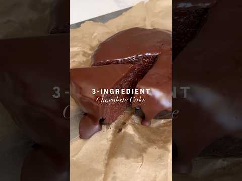 3 Ingredient Applesauce Cake! (vegan & paleo)