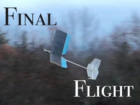 The Final Flight of my Old Balsa Slow Flyer