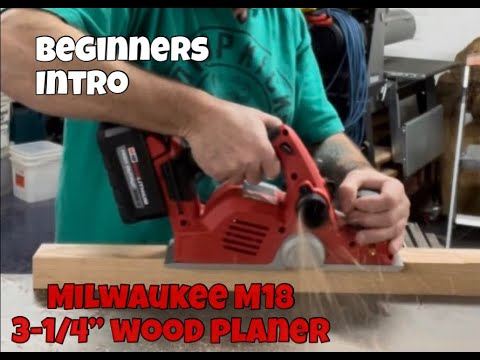 Do you need a Milwaukee M18 Fuel 3-1/4"wood planer?