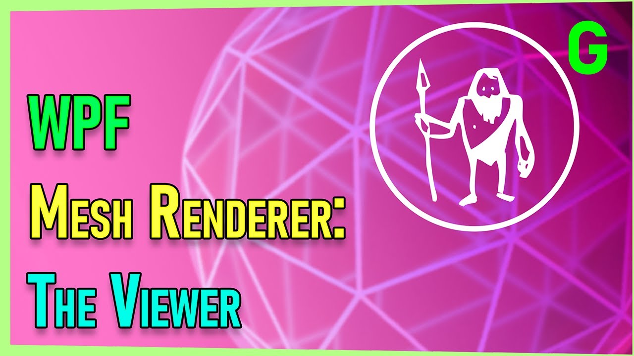 Game Engine Programming 026.3 - WPF 3D mesh renderer view | C++ Game Engine