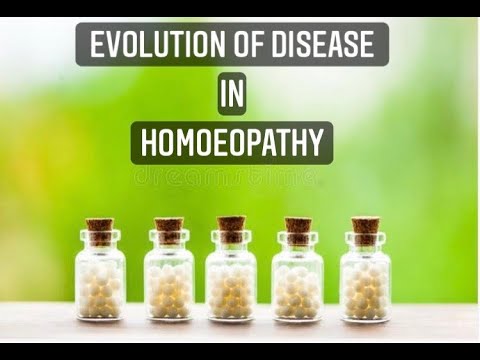 Evolution of disease in Homoeopathy