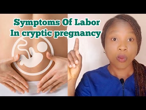 What Are The Symptoms Of Labor In Cryptic Pregnancy| How do you know the baby is coming?