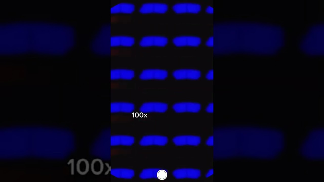 Pixels Zoomed in 100x #science #microscope #pixels