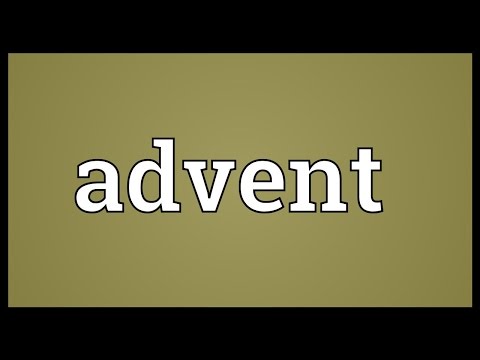 Advent Meaning