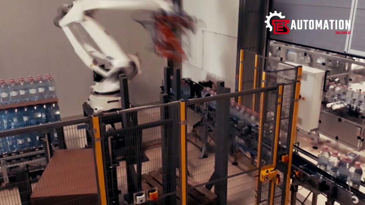 Automatic Palletizing Line for 6l bottles @ 2500 bph