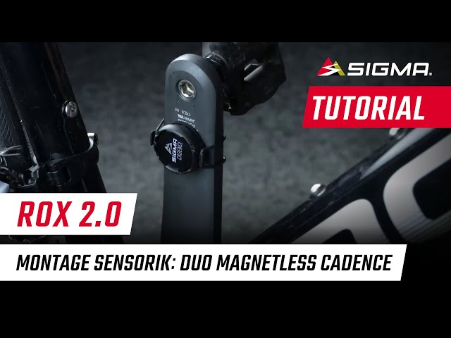 Датчик каденса Sigma Duo Magnetless Cadence Sensor (Black) Черный ...