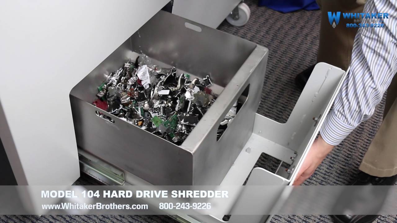 104 Hard Drive Shredder
