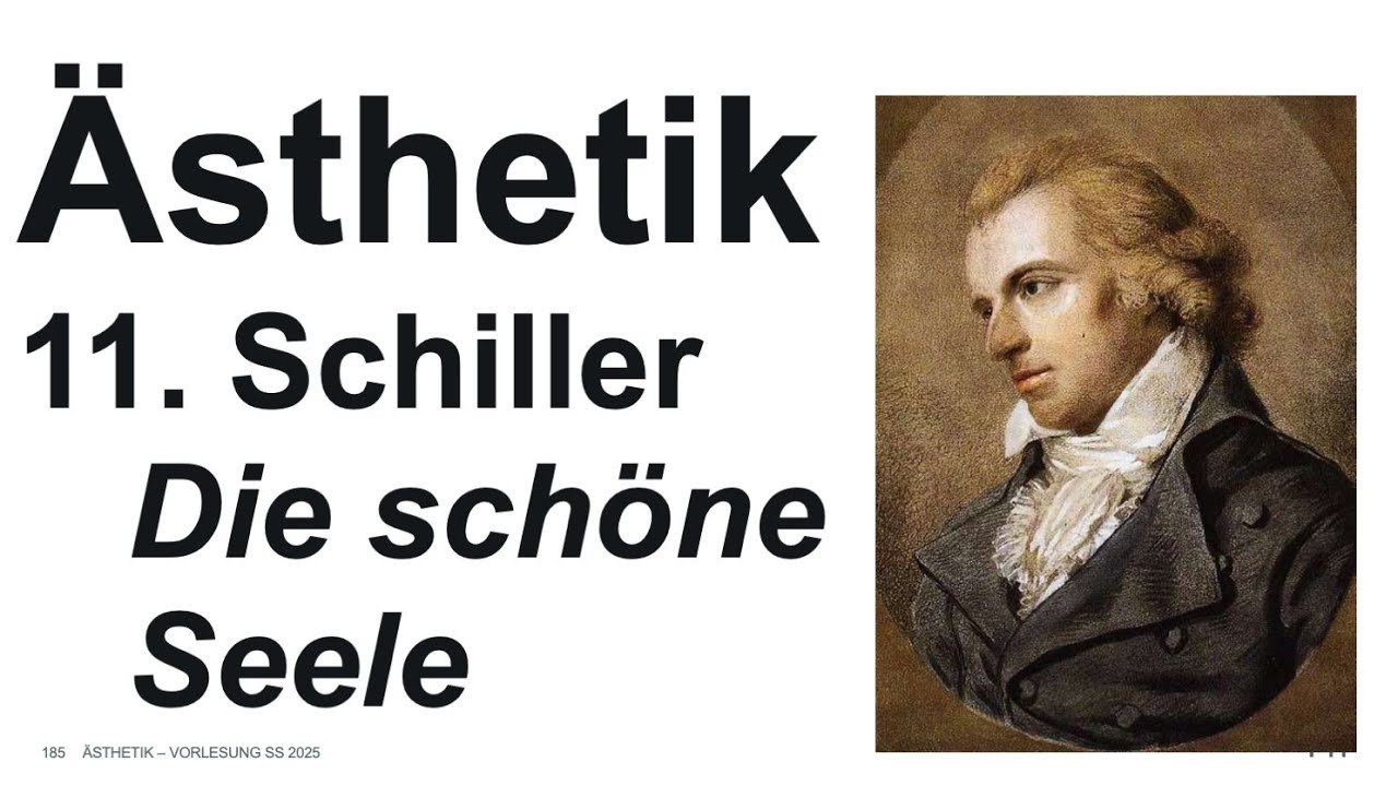 Aesthetics: Lecture 11 - Schiller versus Kant: 