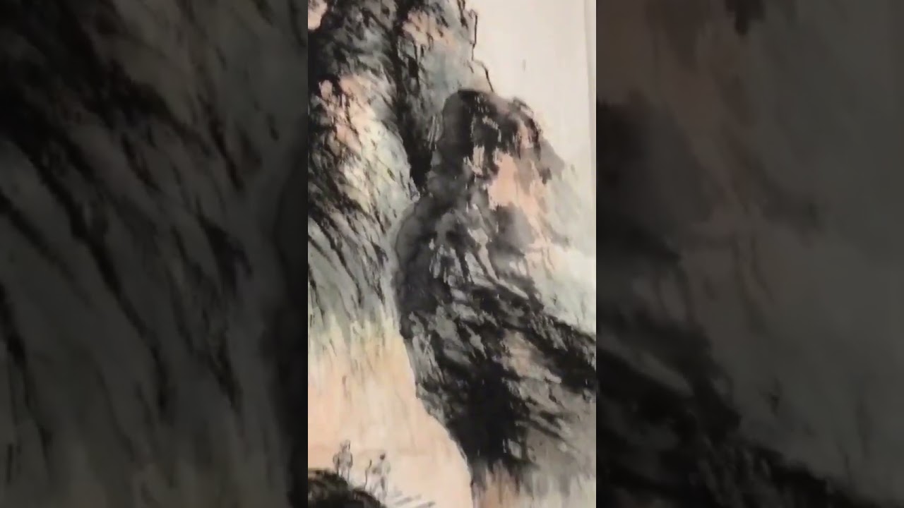 Exquisite Chinese Ink Painting by Renowned 78-year-old Artist Zhao Chengzhi