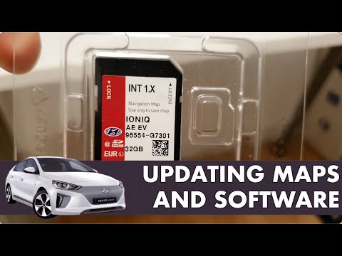 Hyundai Ioniq - Updating firmware and navigation maps