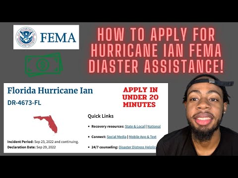 Full FEMA Disaster Assistance Application Walkthrough | Federal Insurance Claim