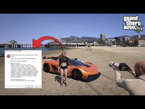 How to Fix Script Hook V Critical Error in GTA 5 | Downgrade 3586 to 3570 (July 2025 Update)