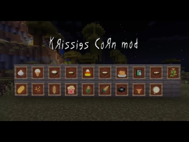 Krissie's Corn Mod Minecraft Mod