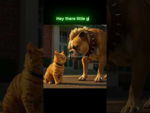 Dad Deals With Bullies #meme #cat #ai