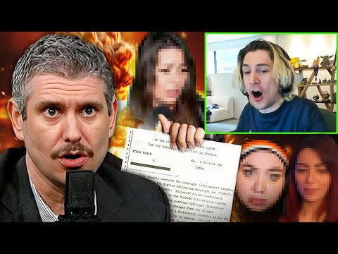 xQc's Reaction to The H3H3 Lawsuit Video