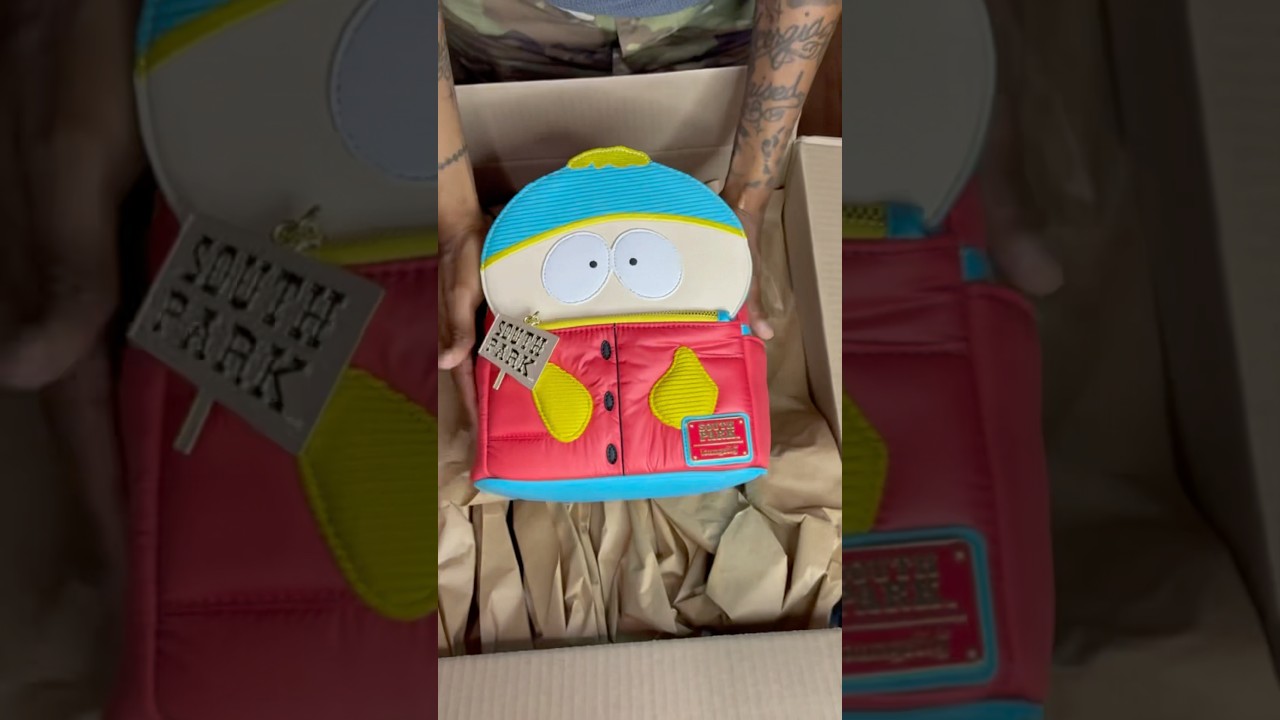🎒 NEW South Park Cartman Mini Backpack Unboxing!