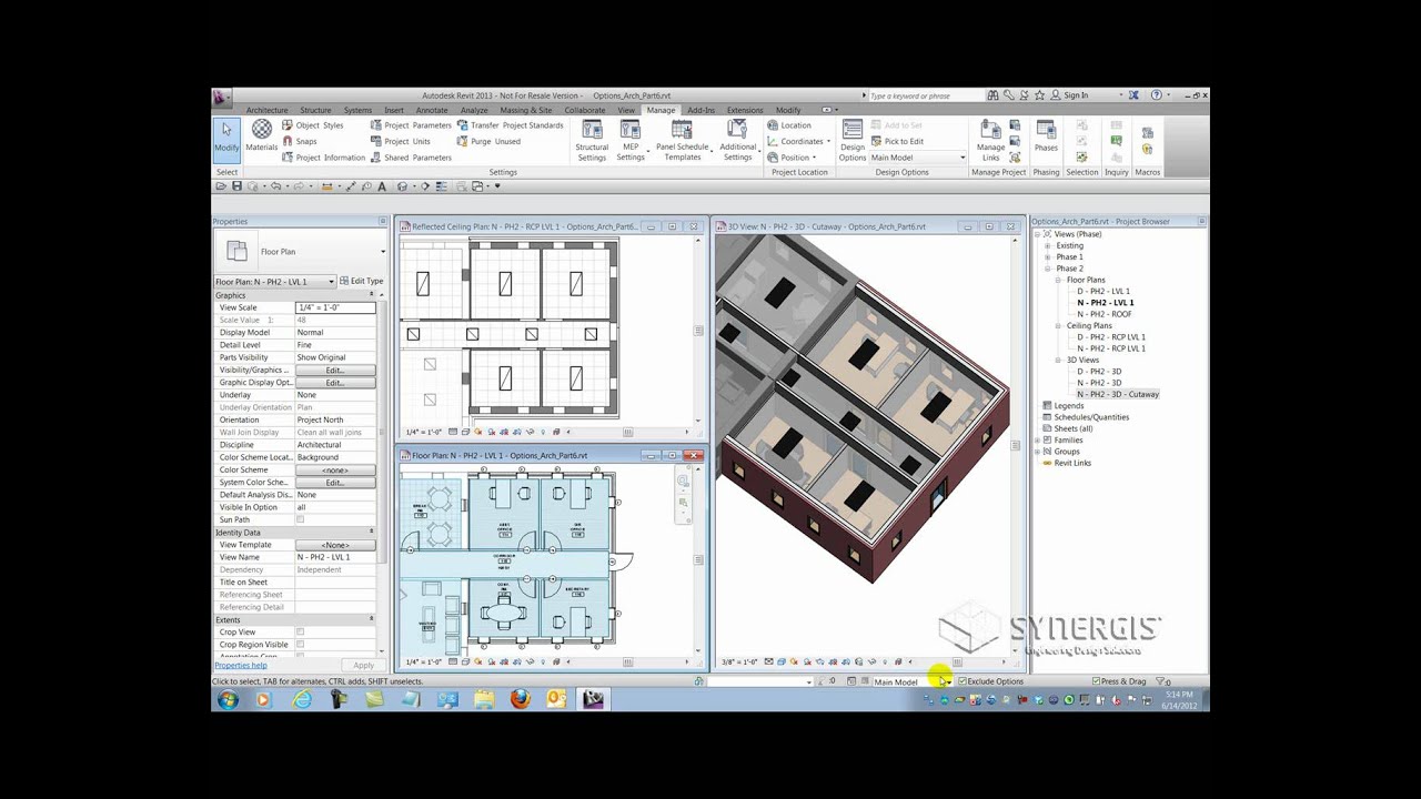 Revit Tech Tip 19_Navigating Design Options Effectively Part I