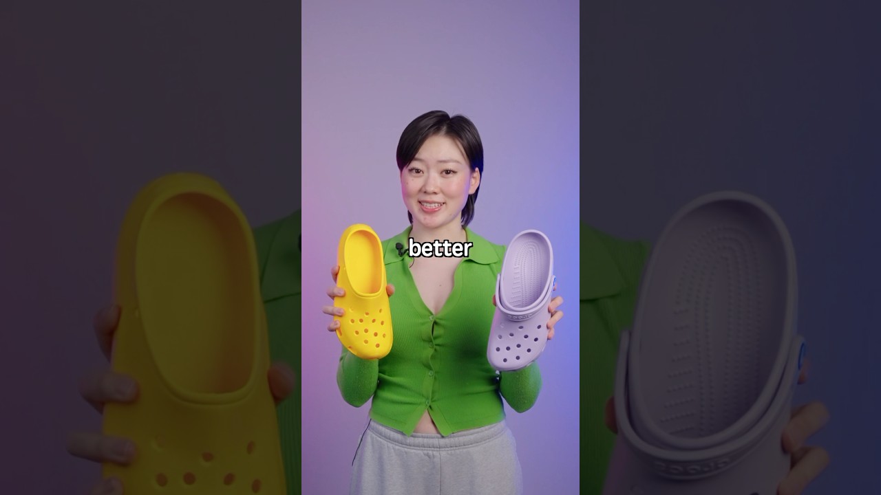3D-Printed CROCS Vs. Real 🩴🤯 #shorts #3dprinting #crocs #craft #diy #UJOYBIO