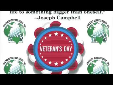 CSG//Veteran's Day Ceremony 2015