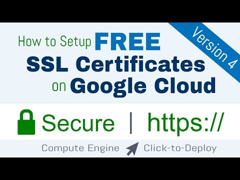 Free SSL Certificate Setup for WordPress on Google Cloud (Click-to-Deploy)
