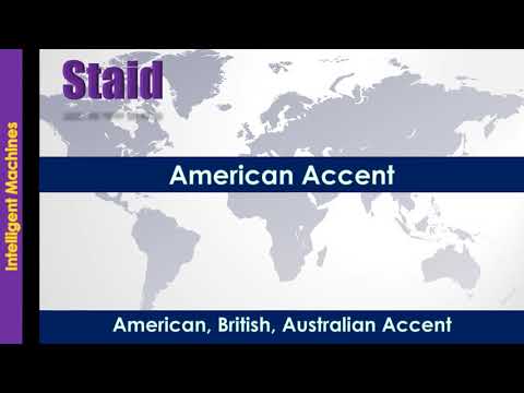 Staid   How to Pronounce Staid in Australian Accent, British Accent, American Accent