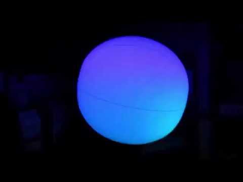 Large Inflatable LED Ball | Work up the crowd with giant flashing ...