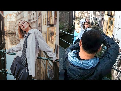 Quick Urban Photoshoot in Amsterdam's Alleyways