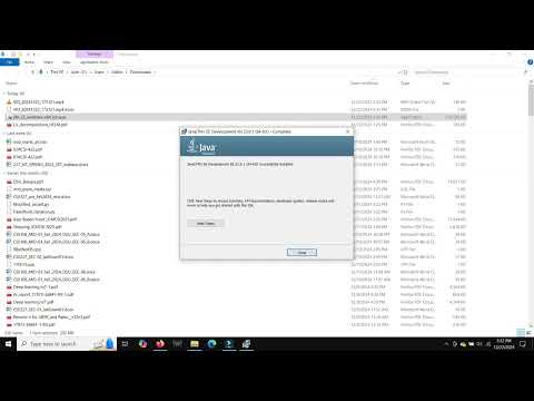 How to Install Java SDK on Windows 10