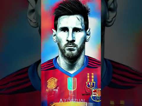 AI turn Lionel Messi into Art